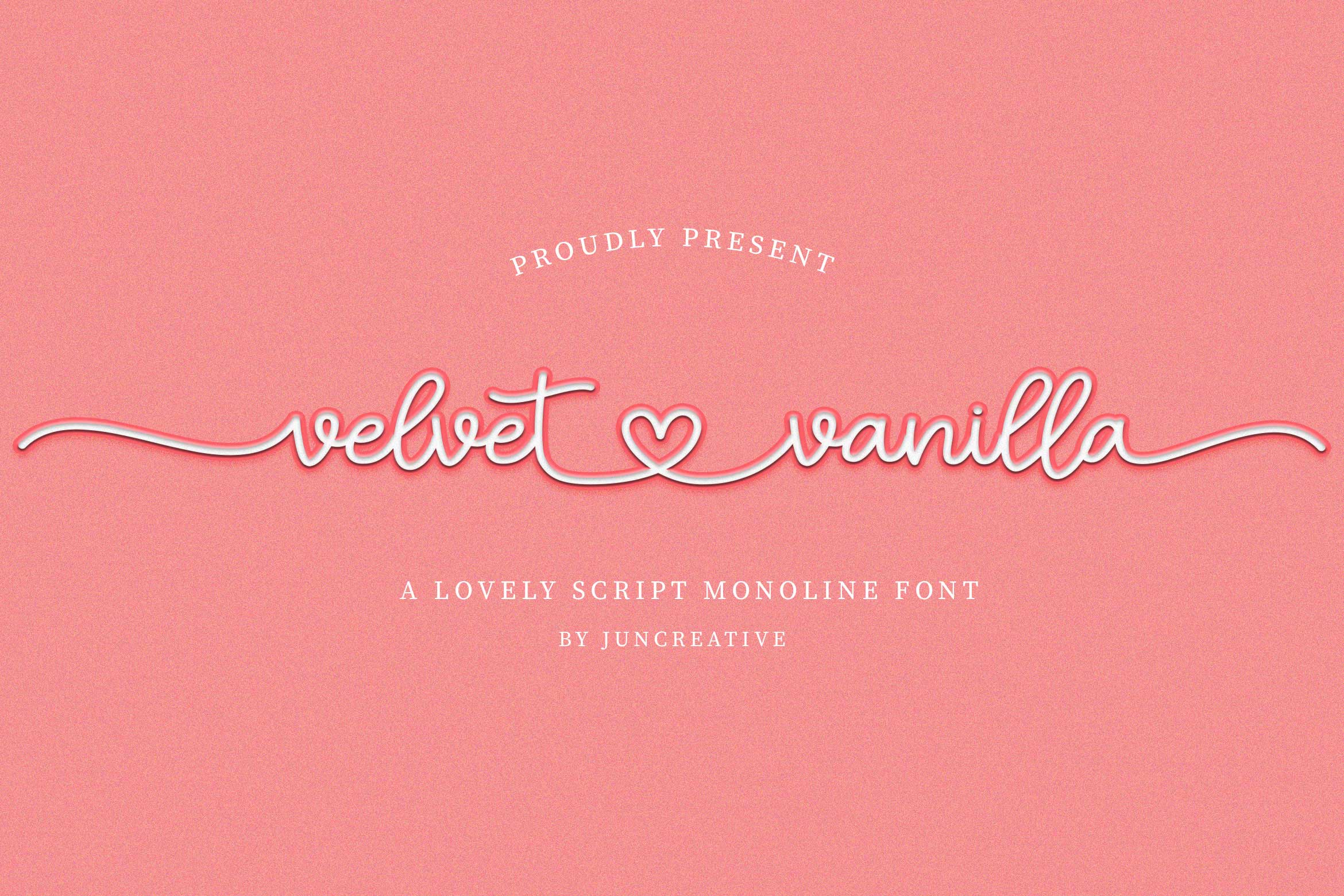 Velvet Vanilla Lovely Script Font – JunCreative