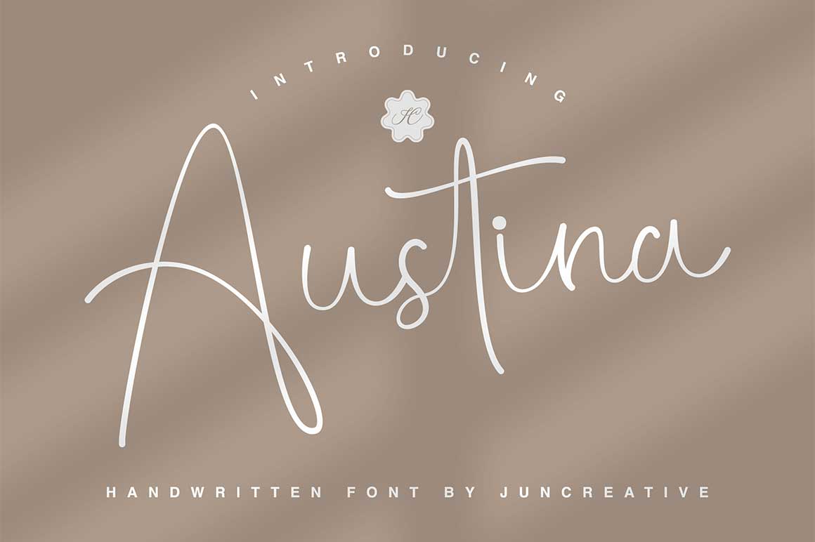 Austina Font – JunCreative